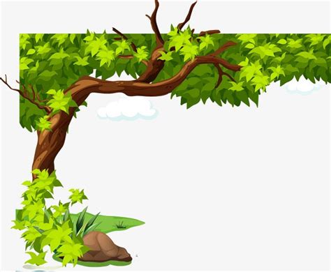 Vector Hand Painted Trees PNG Images Vector Hand Painted Trees PNG Transparent Background