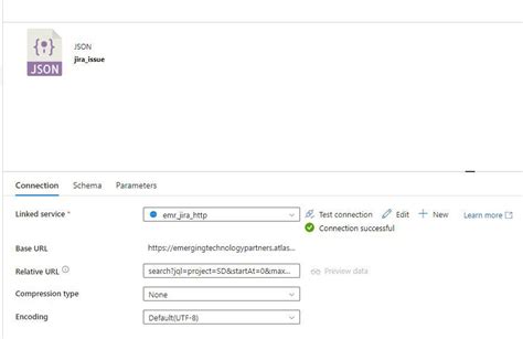 Trying To Fetch Jira Issues With Azure Data Factory Microsoft Qanda