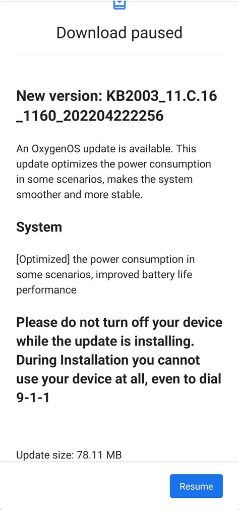 OTA Update Error Did Anyone Face The Same Issue R OnePlus T