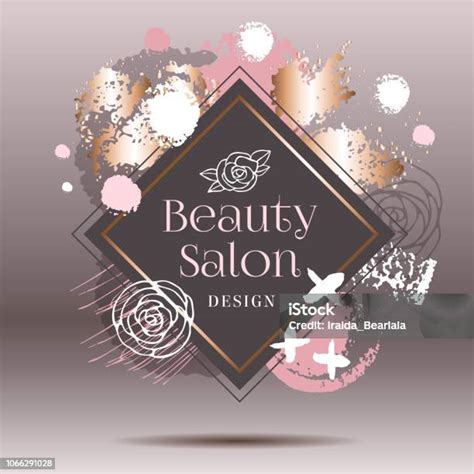 골든 핑크 아트 프레임입니다 파스텔 색상 브러쉬 스트로크 핑크 골드 윤곽선 사각형 프레임 상승 했다 0명에 대한 스톡 벡터 아트 및 기타 이미지 Istock