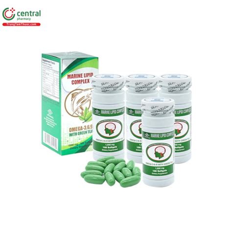 Thuốc Marine Lipid Complex Hỗ Trợ Giảm Nguy Cơ Mắc Bệnh Tim Mạch
