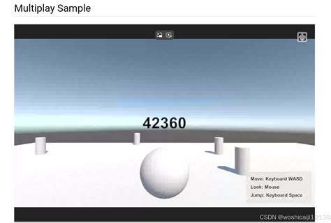 Unity Render Streaming项目之multiplay经验unity Renderstreaming 项目 Csdn博客