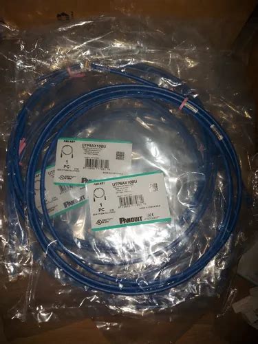 Patch Cord Panduit Cat A Color Azul De Ft Mt MercadoLibre