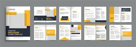 Corporate Company Profile Brochure Template Design 16 Page Corporate