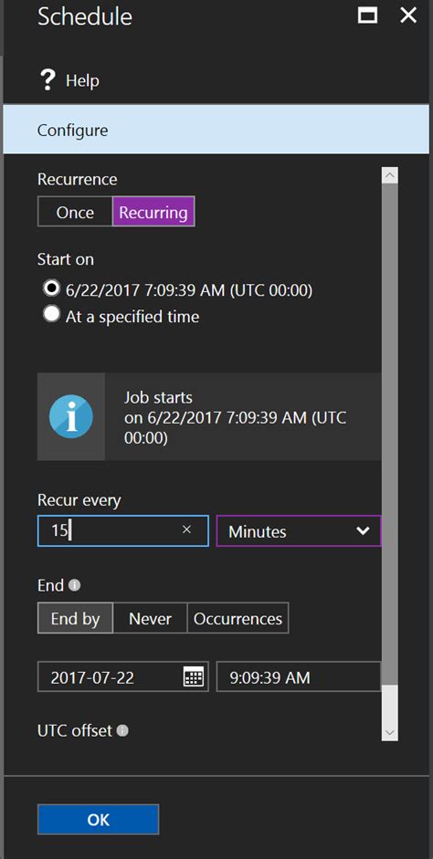 Azure Scheduler Schedule Your Runbooks More Often Than Every Hour