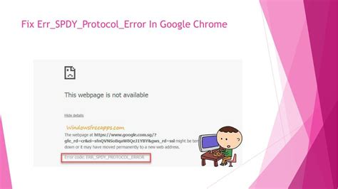PPT How To Fix Err SPDY Protocol Error In Google Chrome PowerPoint Presentation ID