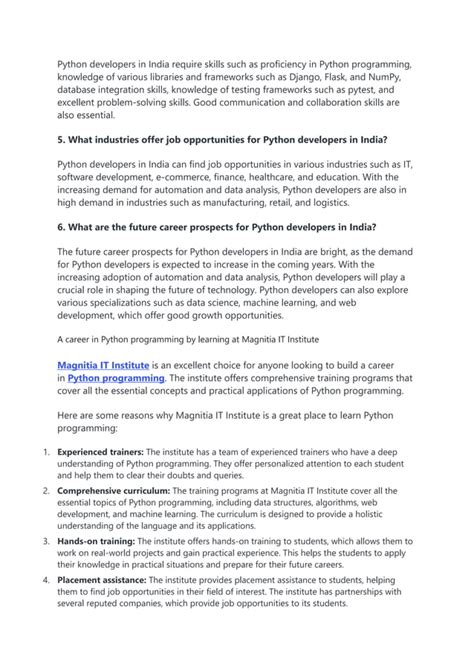Python Developer Roles Responsibilities And Salaries In 2023 PDF