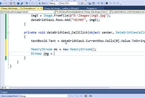 فیلم آموزش آموزش گرفتن تصویر از Datagridview و نمایش در Picturebox با