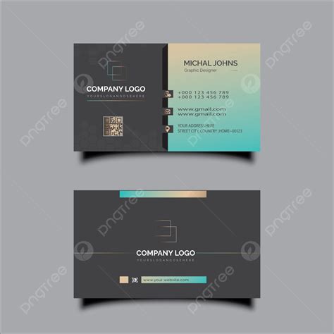 Visiting Card Design Vector Template Download On Pngtree