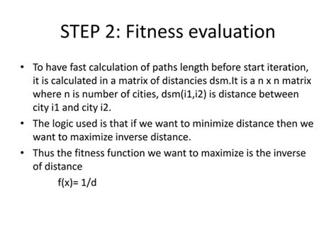 Travelling Salesman Problem Using Genetic Algorithms Pptx