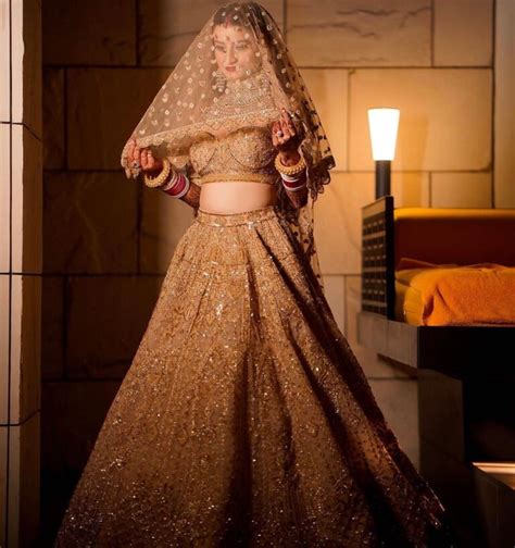 25 Brides In Stunning Falguni Shane Peacock Lehengas Wedbook
