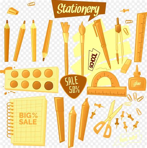 矢量卡通文具png图片素材下载 图片编号9700144 Png素材网