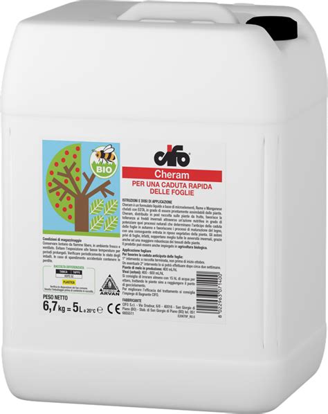 Cheram Per Una Caduta Rapida Delle Foglie Cifo