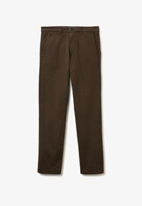 United Colors Of Benetton In Brushed Dyed Slim Fit Pantalones Chinos