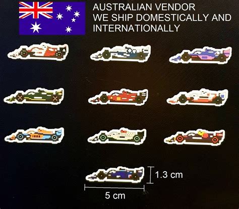 F1 Car Sticker F1 Team Car Sticker F1 Sticker Formula One Sticker Etsy