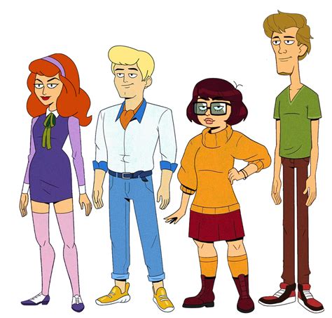 Og Mystery Inc In Velma Artstyle By Nickscheetz On Deviantart
