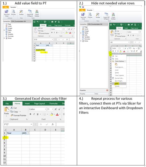 Solved Problem Generating Pivot Filters Separate From Piv Qlik