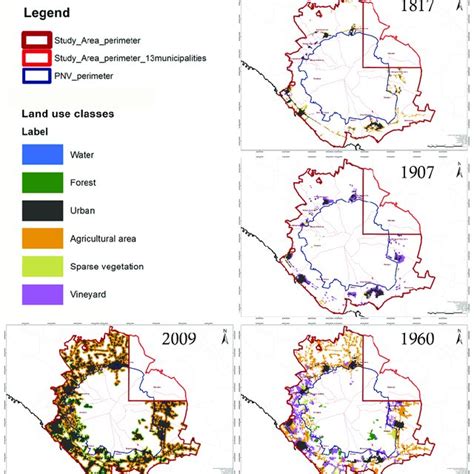 Pdf The Historical Transformation Of Peri Urban Land Use Patterns Via Landscape Gis Based