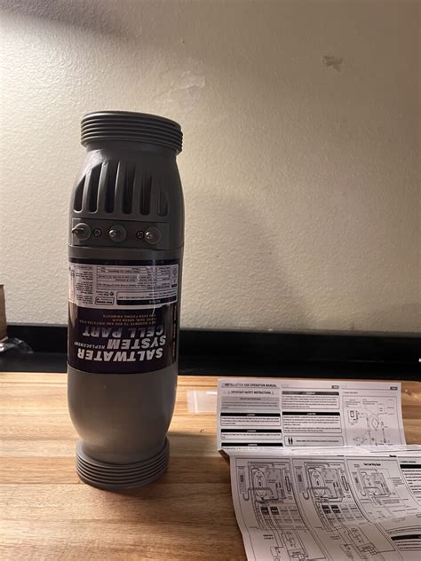 수영장용 염수 염소 정화 필터