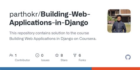 Github Parthokrbuilding Web Applications In Django This Repository Contains Solution To The