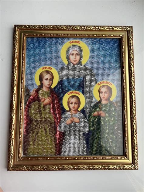 Икона вышита бисером — цена 500 грн в каталоге Иконы Купить товары для дома и быта по доступной