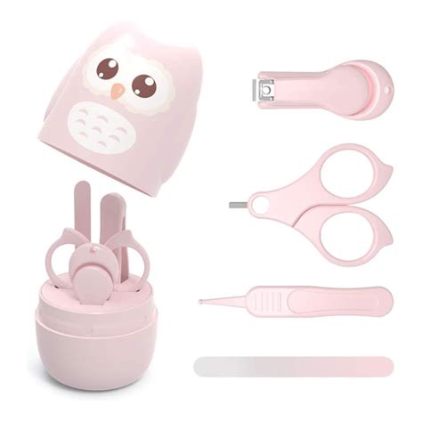 ديفينا طقم مقص أظافر للأطفال من 4 قطع