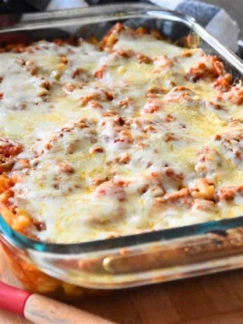 Macaroni Casserole Mess For Less