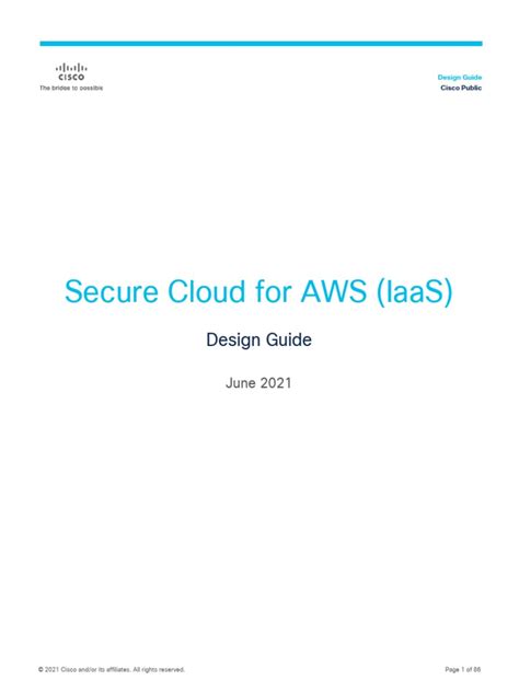 Scloud Aws Design Guide Pdf Cloud Computing Denial Of Service Attack