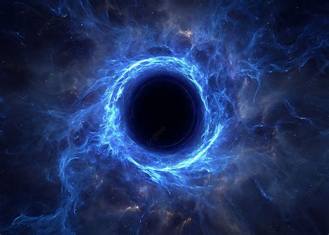 Black And Blue Space
