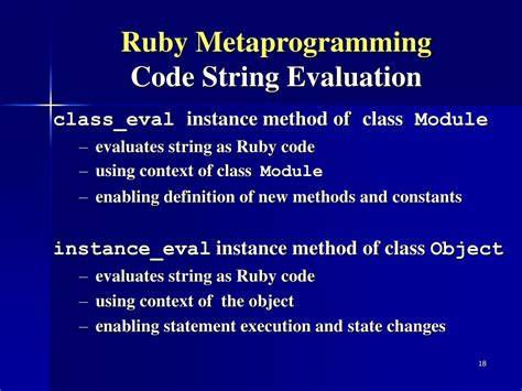 Ppt Reflexive Metaprogramming In Ruby Powerpoint Presentation Free