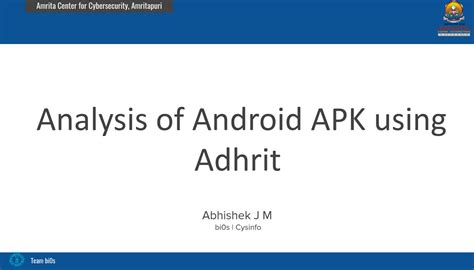 Adhrit Android Security Suite For In Depth Codekk Javascriptopen Source Website