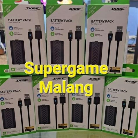 Jual Baterai Stik Xbox Series S Xbox X Battery Pack Dobe Charge Charging Di Seller Supergame