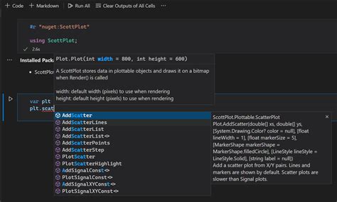 Notebooks In Visual Studio Issue Dotnet Interactive Github