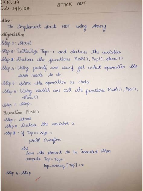 data structures lab pdf