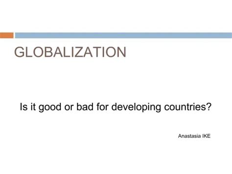 PPT Globalization PowerPoint Presentation Free Download ID
