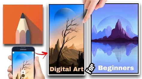 Autodesk Sketchbook Tutorial For Beginners Fantasy Landscape Digital Art For Beginners