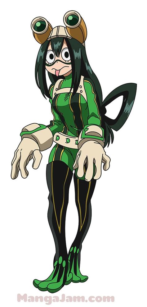 How To Draw Tsuyu Asui From Boku No Hero Academia Artofit