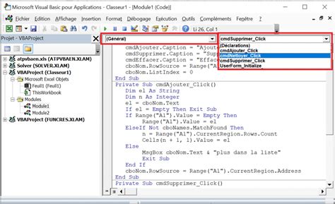 Gestion Des Erreurs Et Débogage Dans Excel Vba