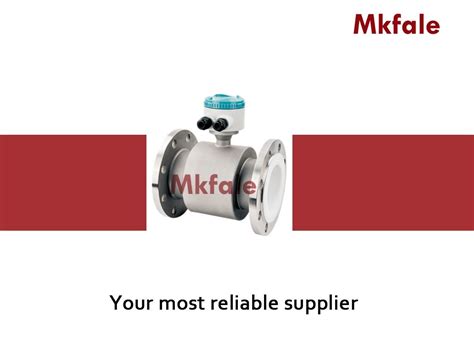 Remote Separate Electromagnetic Type Flow Meter Ptfe Anti Corrosion