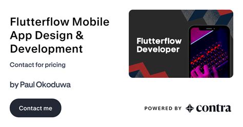 Flutterflow Mobile App Design And Development By Paul Okoduwa