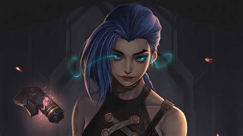 Jinx Arcane Wallpapers Wallpapers Com