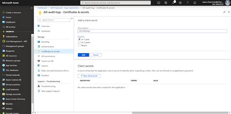 Azure And Co Request Graph In A Powershell Script To Get Azure Ad Logs