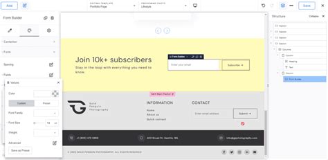 How To Create A Professional Photography Portfolio Using Breakdance