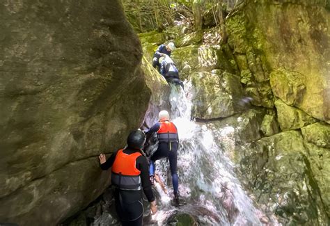 Ascending Cascades Sawanobori Japanese Style Canyoning Full Package