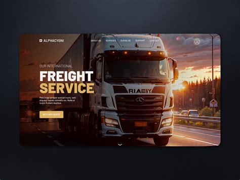 Logistics Website Designs Themes Templates And Downloadable Graphic Elements On Dribbble