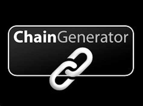 Chain Generator Plugin News Blog C Dzone