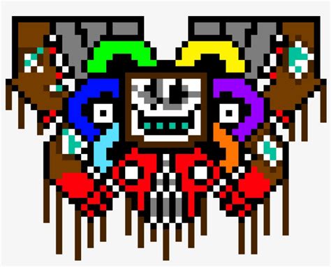 Undertale Omega Flowey Pixel Art
