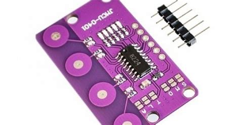 Cjmcu 0401 4 Bit Button Capacitive Touch Proximity Sensor Board