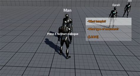 Dialogue System In Blueprints Ue Marketplace