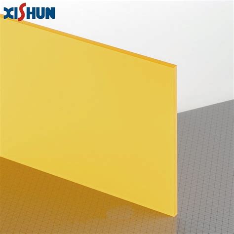 Xishun Milk Frosted Acrylic Sheet Non Reflective Plexiglass Color Pmma